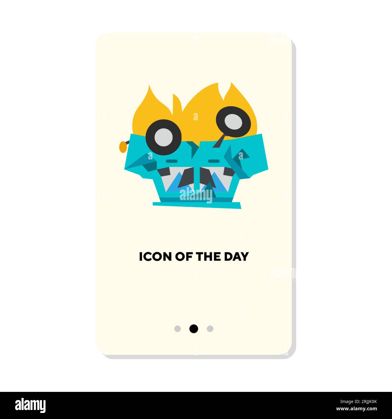 Car accident or crash flat icon Stock Vector Image & Art - Alamy