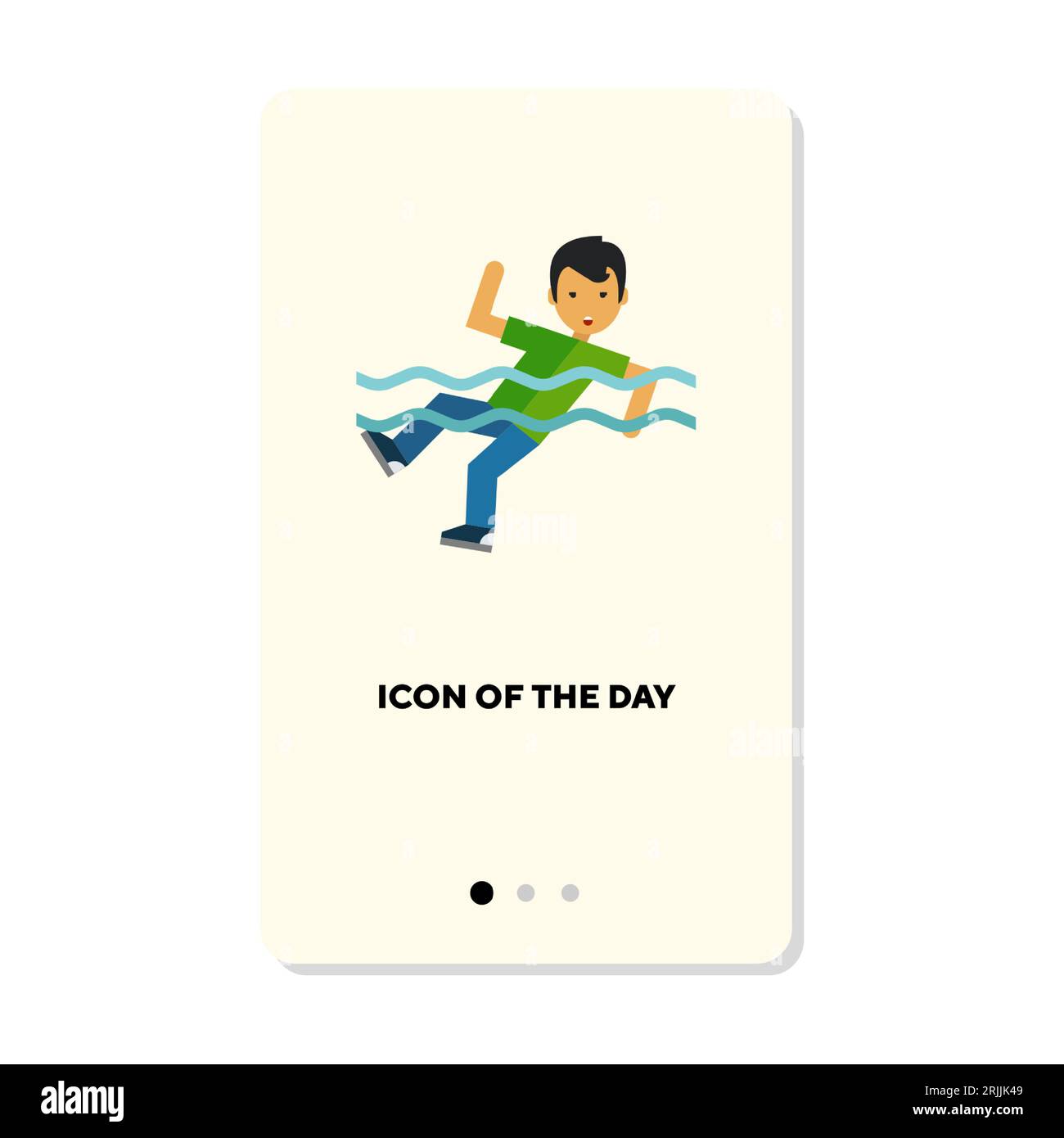 Man in the pool Cut Out Stock Images & Pictures - Alamy