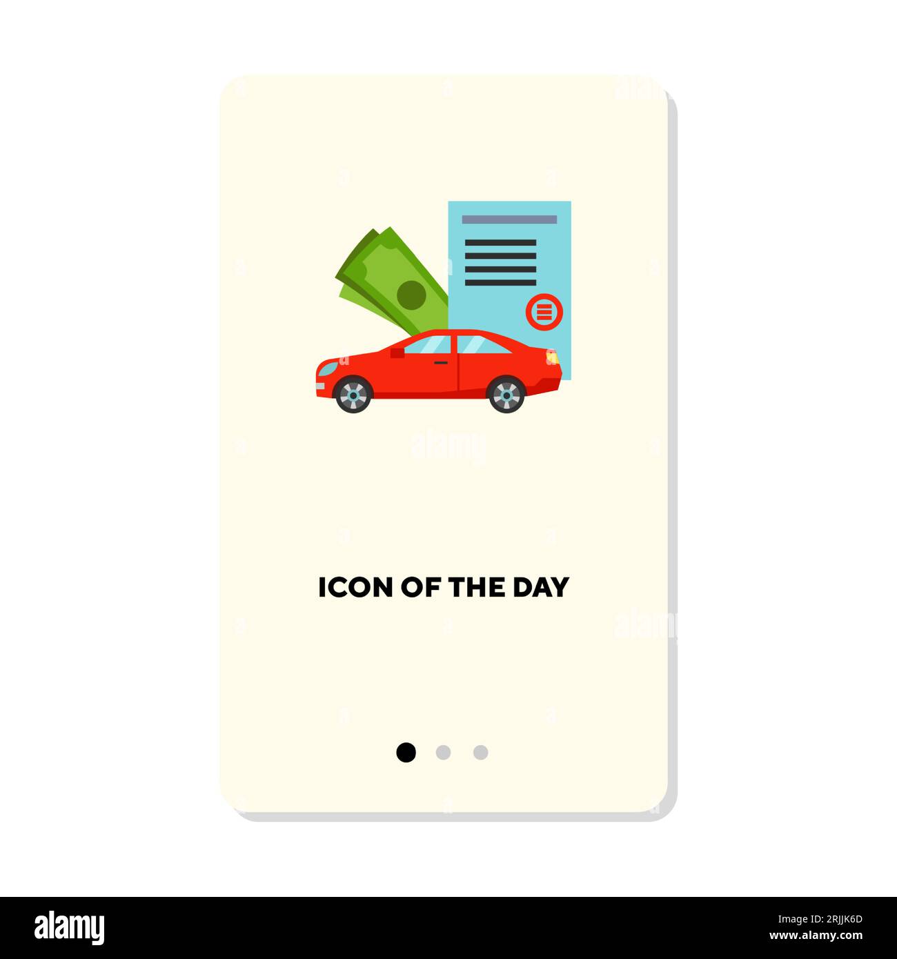 Car and money flat vector icon Stock Vector Image & Art - Alamy