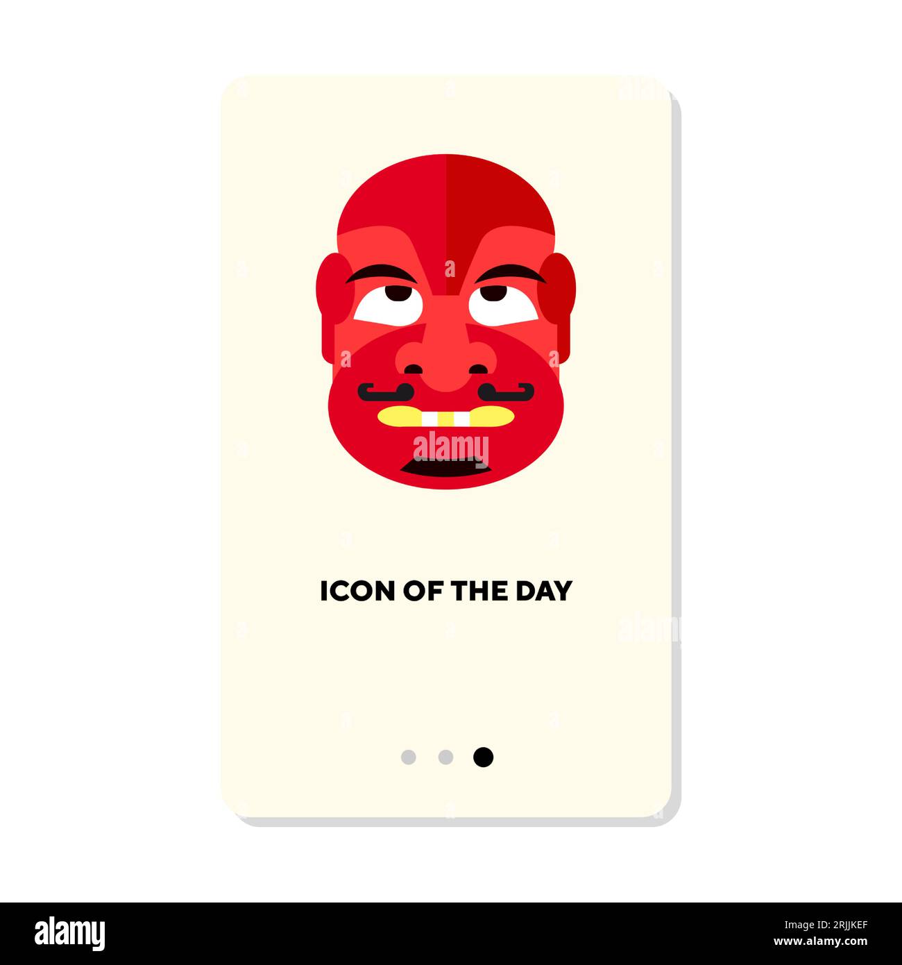 Demon face drawing hi-res stock photography and images - Alamy