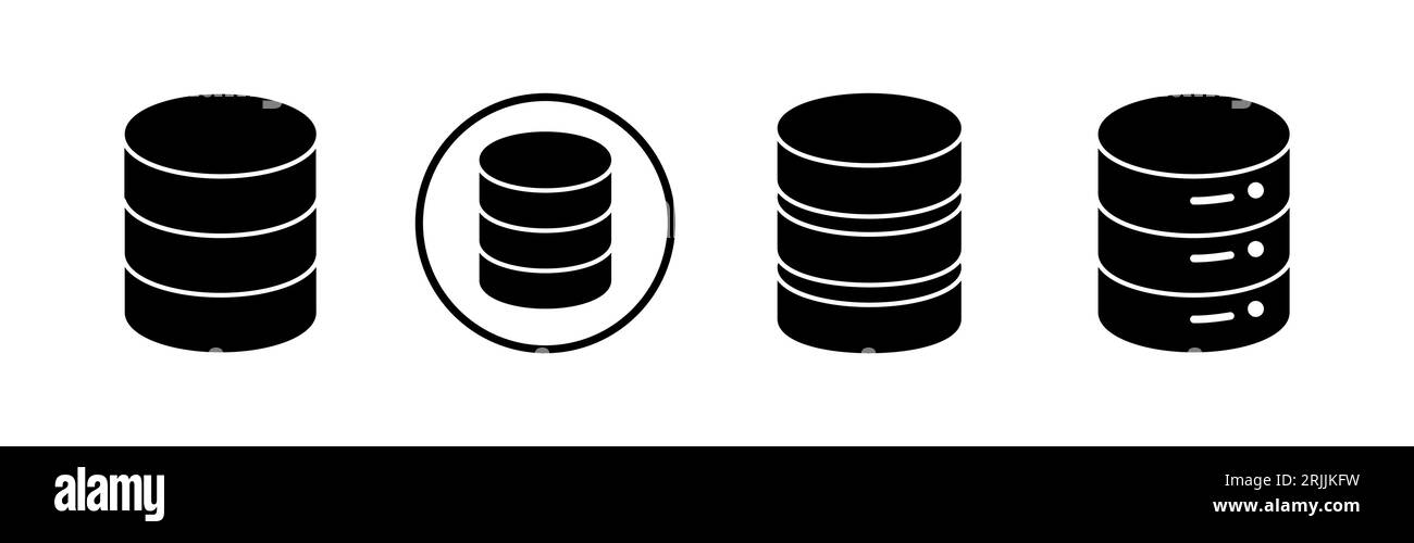 Database icon vector. server icon. storage Stock Vector Image & Art - Alamy