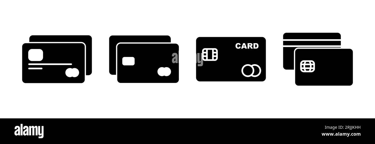 Credit card icon vector. payment icon. debit payment icon Stock Vector ...