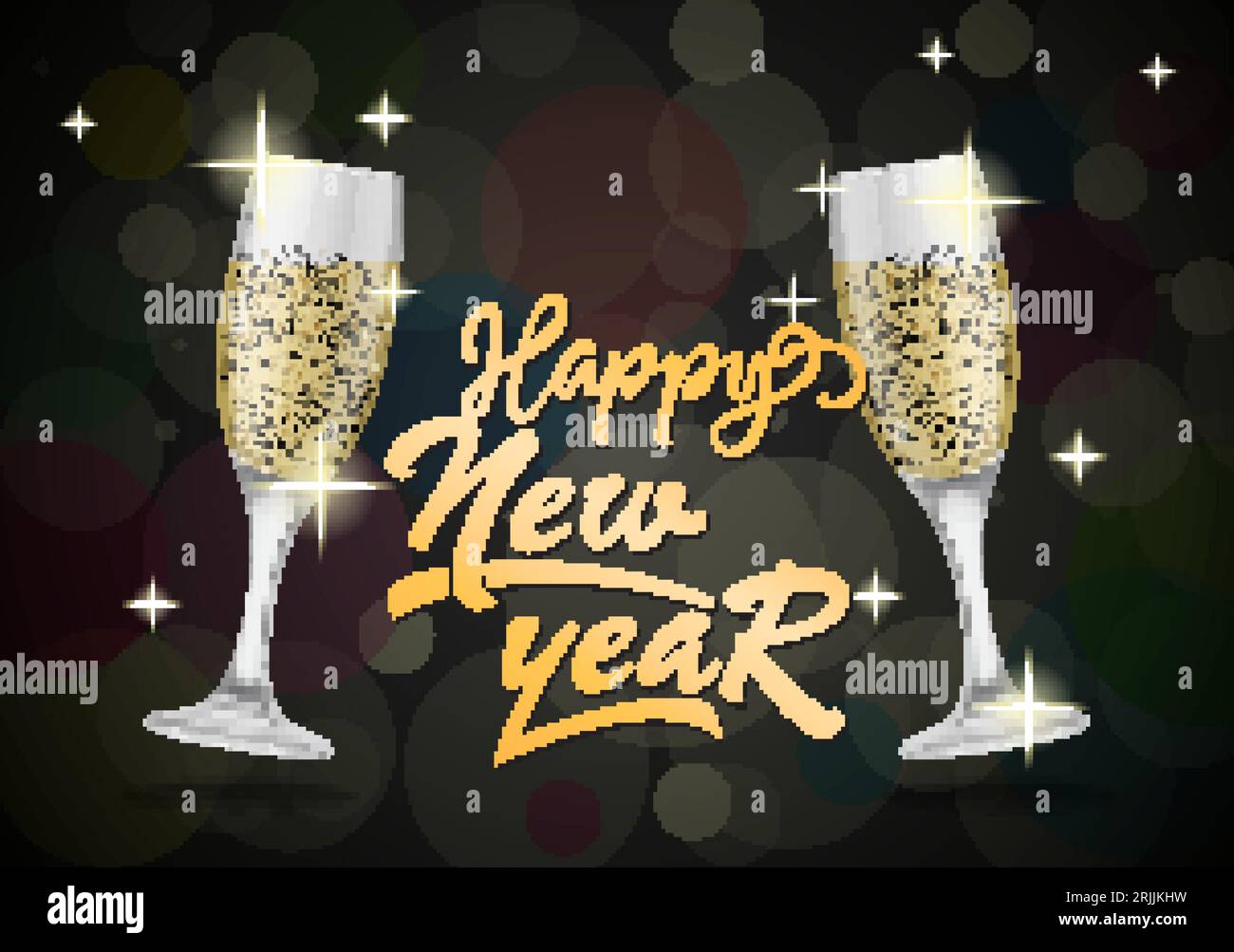 Two goblets Stock Vector Images - Alamy