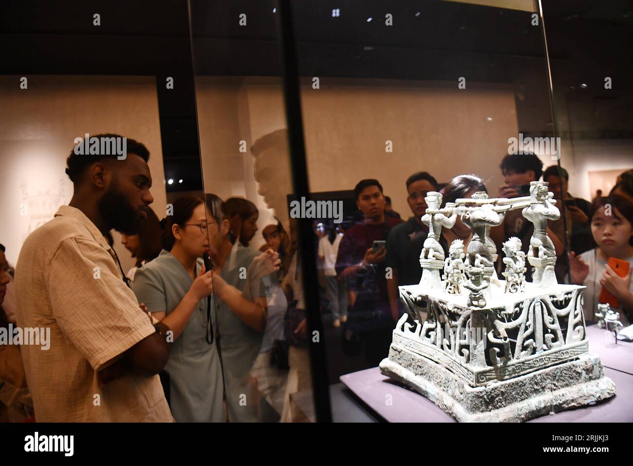 **CHINESE MAINLAND, HONG KONG, MACAU AND TAIWAN OUT** Foreign people ...