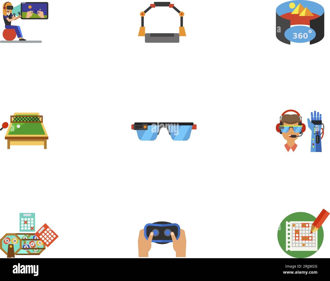 Leisure Activity Icon Set Stock Vector Image & Art - Alamy