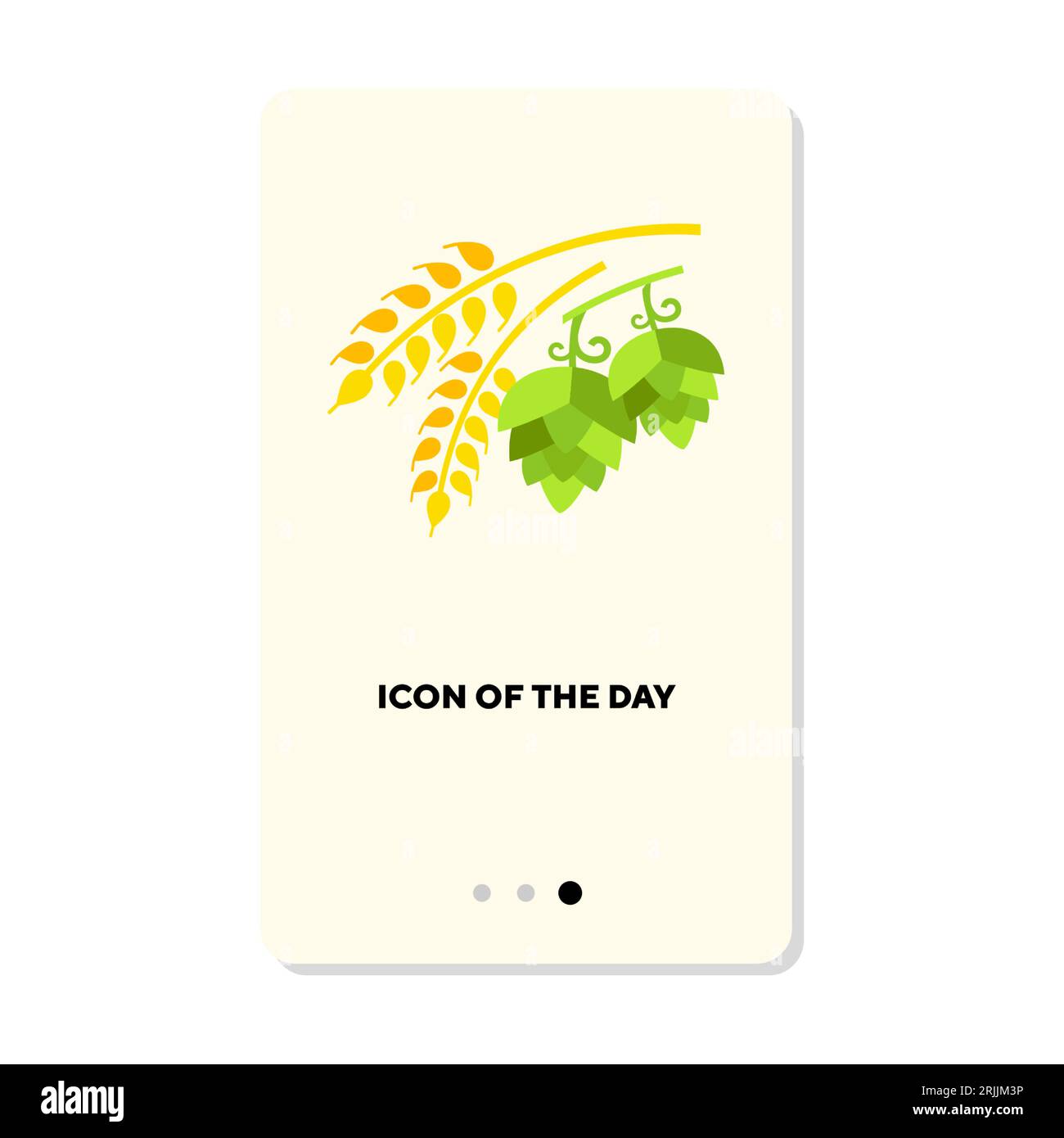 Vertical thin ear Stock Vector Images - Alamy