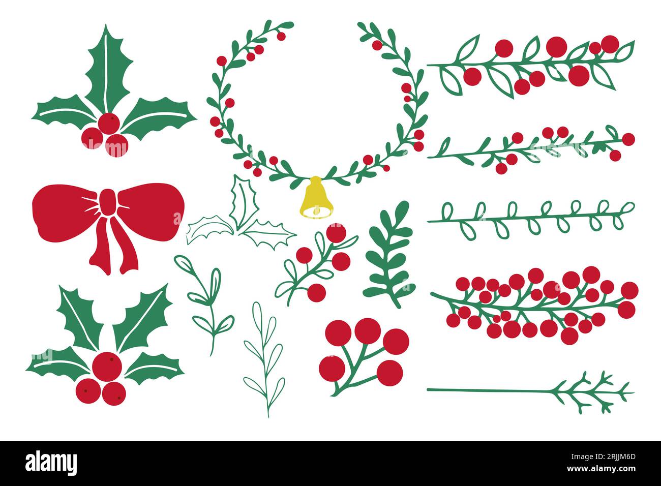 Christmas Garland Border Clipart