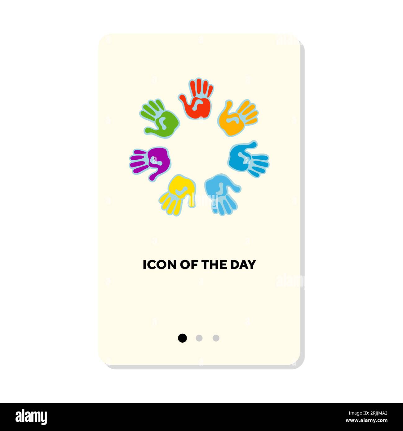 Friendship symbol on white background Stock Vector Image & Art - Alamy