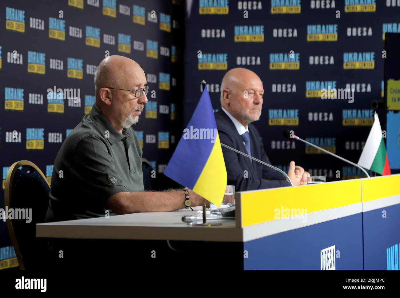 Non Exclusive: ODESA, UKRAINE - AUGUST 21, 2023 - Minister of Defenñe ...