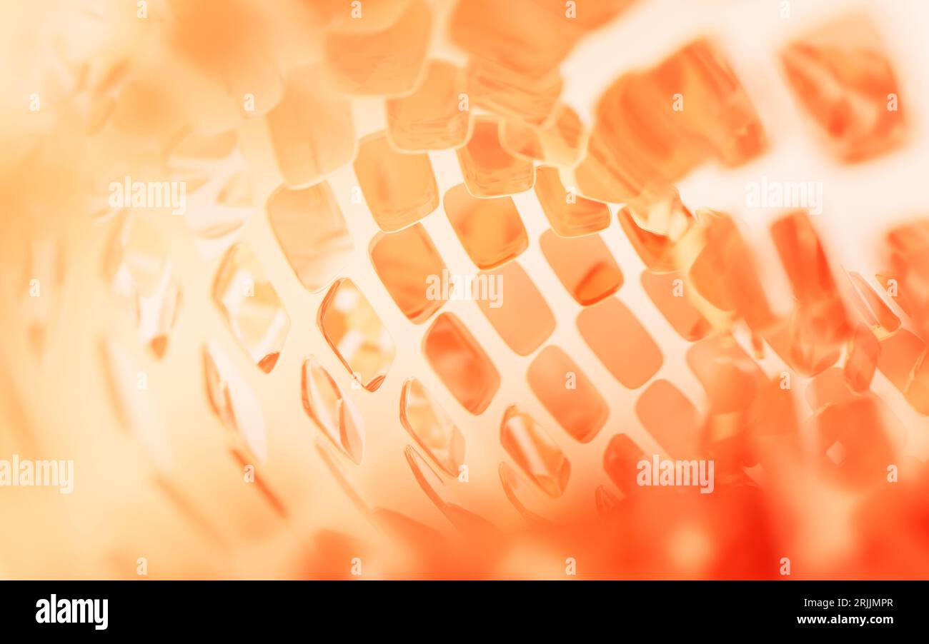 Abstract glass geometry background, 3d rendering. Digital drawing Stock ...