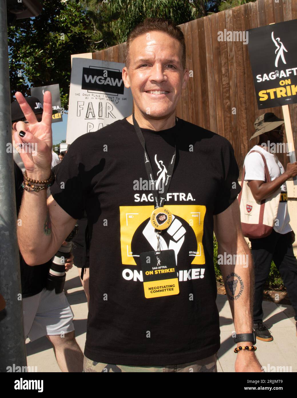 Burbank, California, USA. 22nd Aug, 2023. Woody Schultz attends the ...