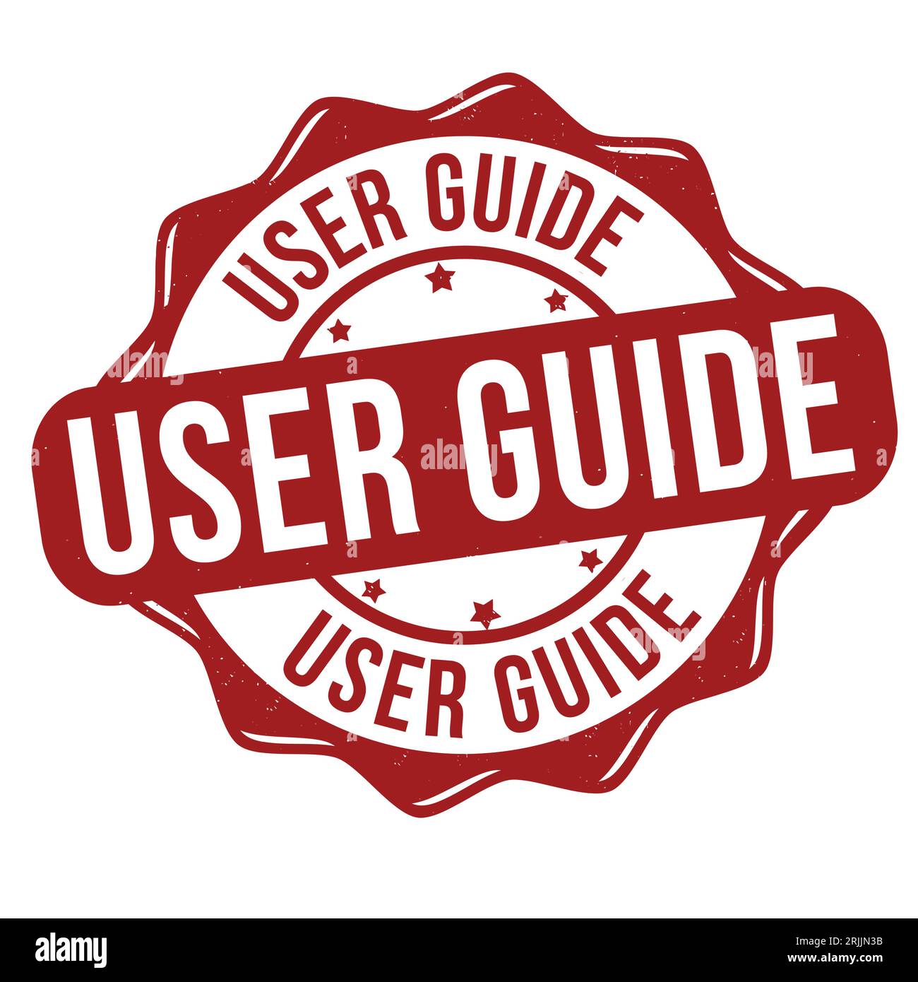 User guide grunge rubber stamp on white background, vector illustration ...
