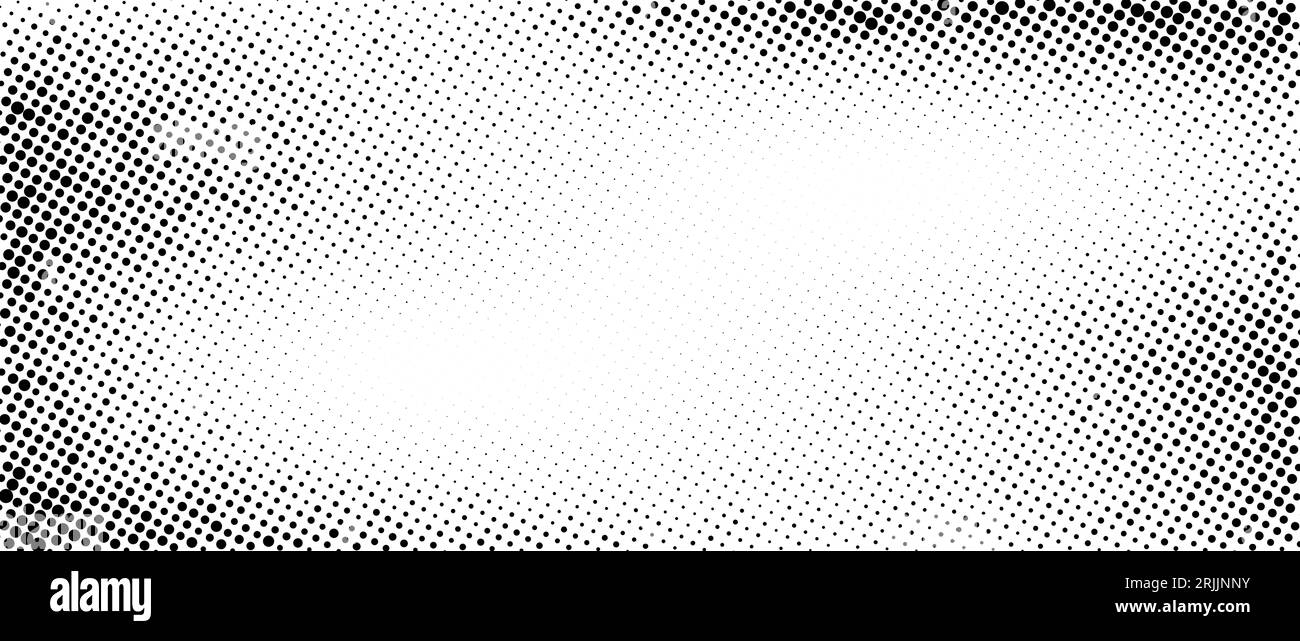 Dotted halftone faded wavy gradient texture. Grunge dirty speckles and ...