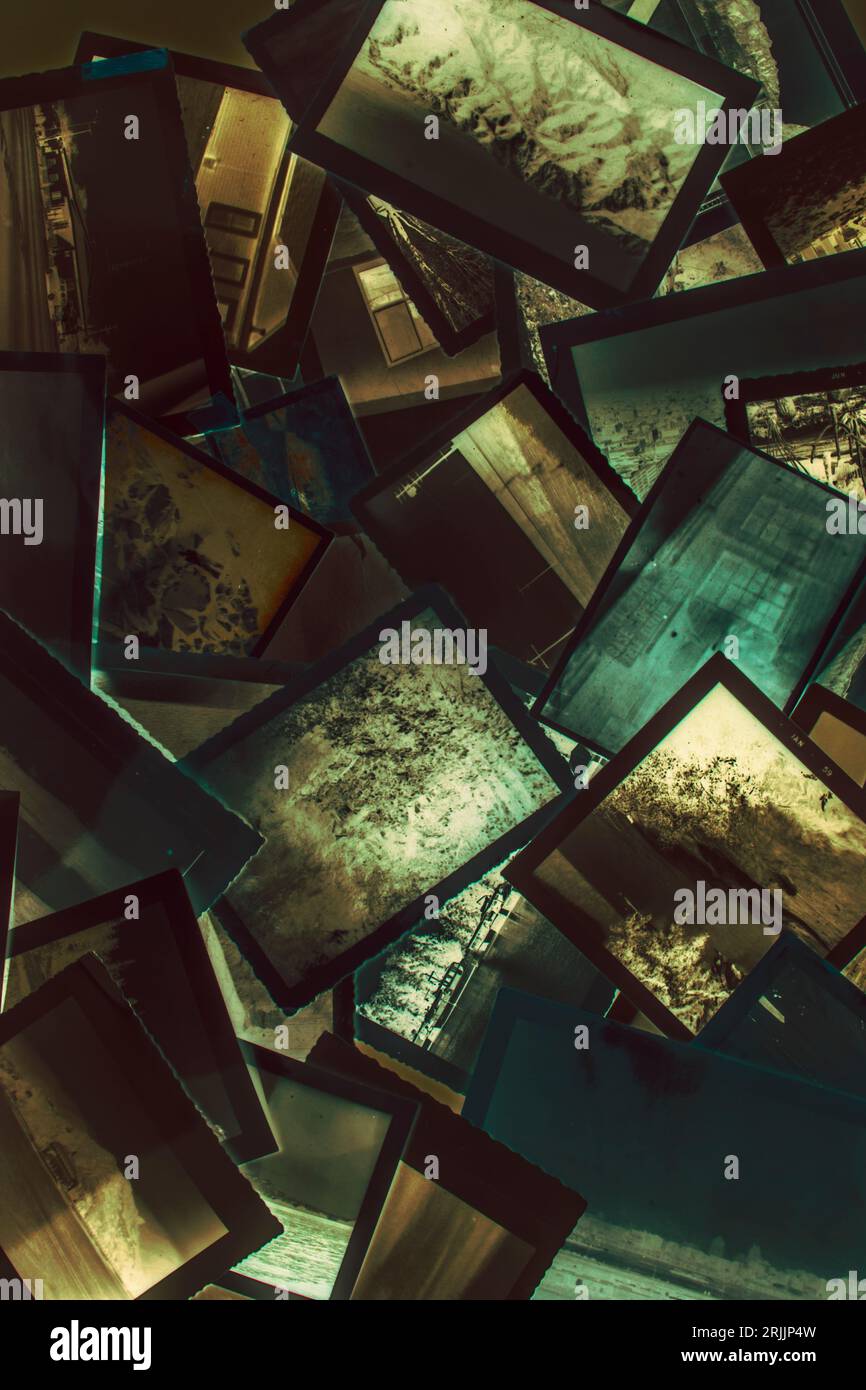 A inverse inflection of the archive with film photography in negative ...