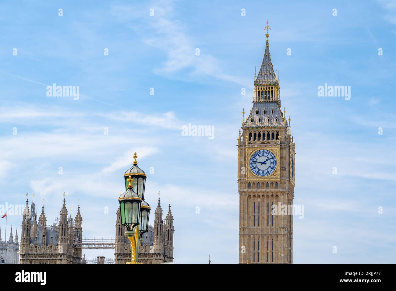 Big Ben is one of the most famous landmarks in London Stock Photo - Alamy