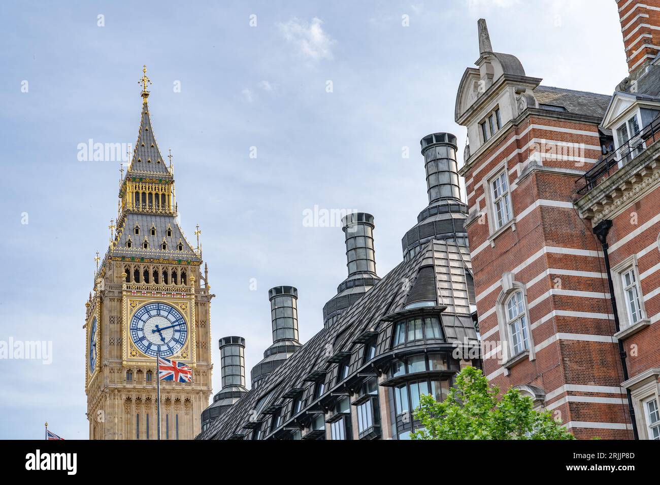 Big Ben is one of the most famous landmarks in London Stock Photo - Alamy