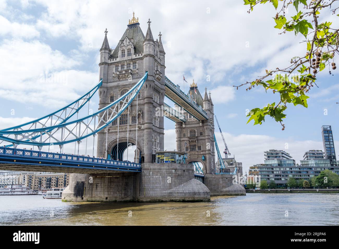 Scenic Tower Bridge in London Stock Photo - Alamy