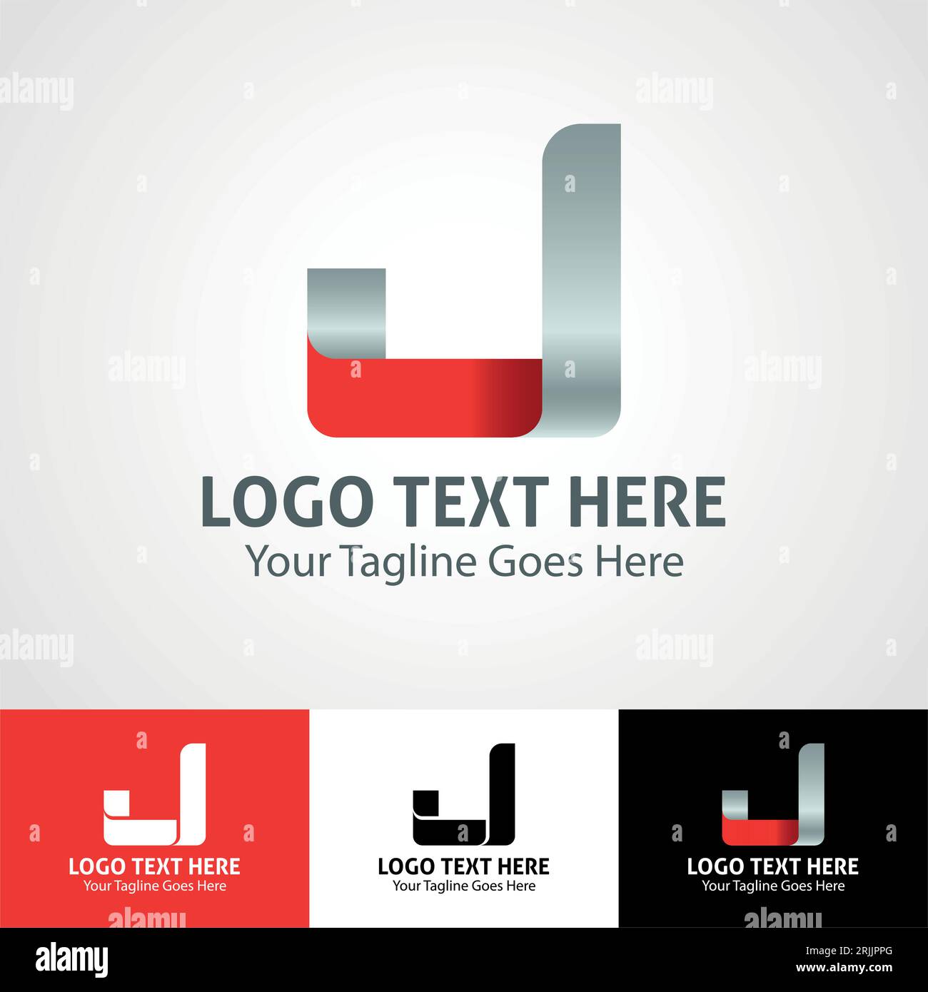 Modern elegant professional hi-tech trendy initial icon logo based on letter J Stock Vector ...