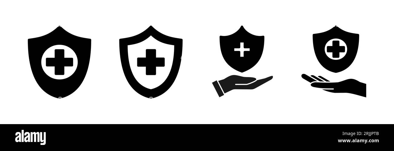 Health insurance icon vector. medical insurance icon Stock Vector Image ...