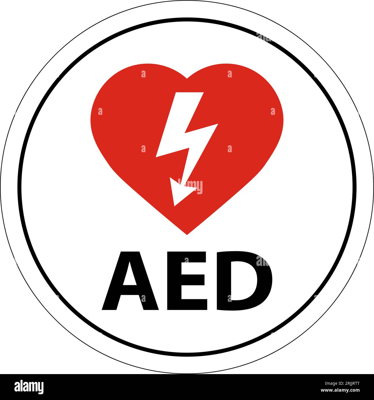 Emergency defib Stock Vector Images - Alamy