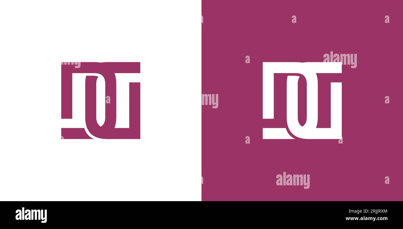 Modern and unique DG logo design Stock Vector Image & Art - Alamy