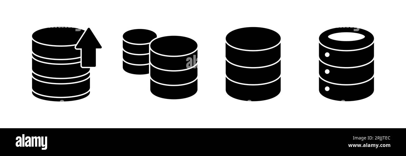 Database icon vector. server icon. storage Stock Vector Image & Art - Alamy