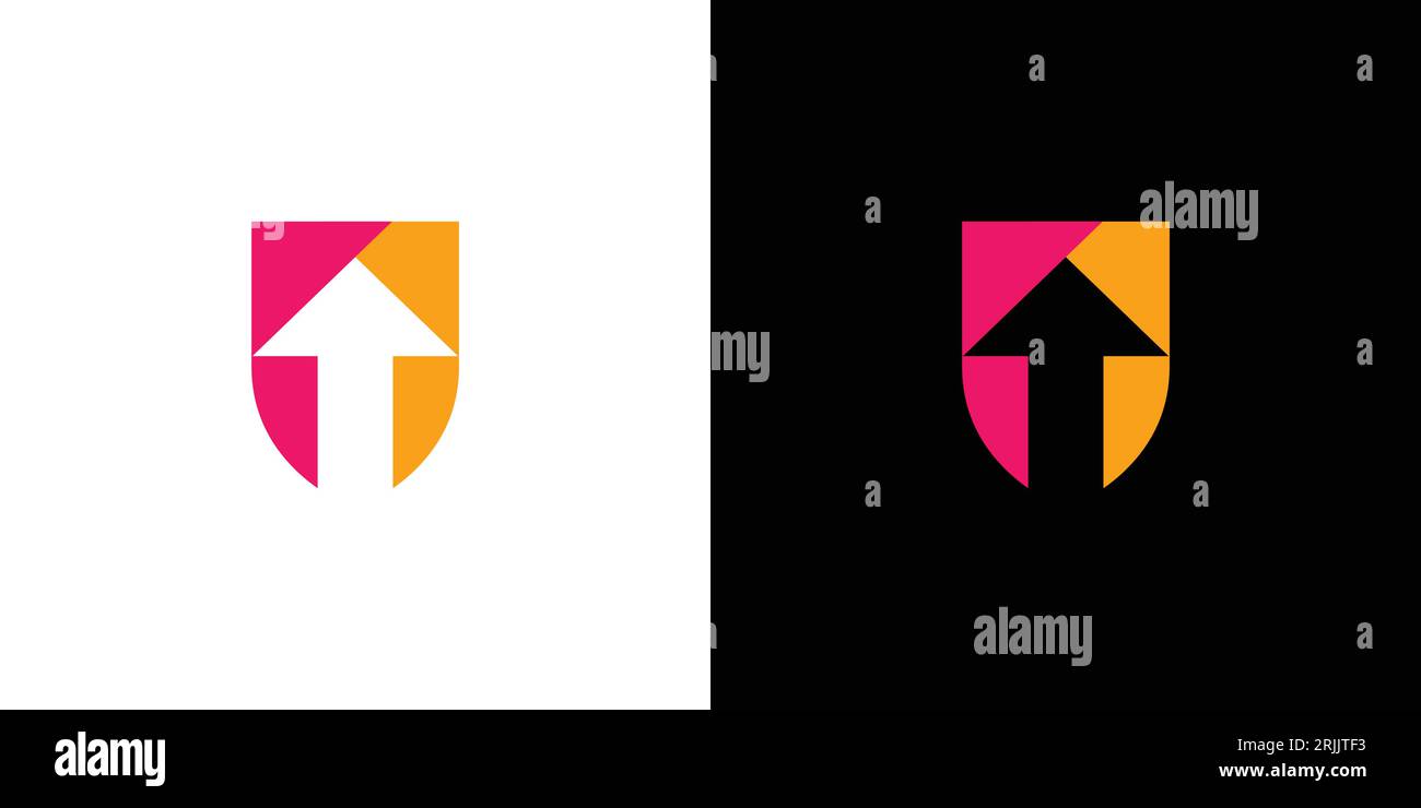Unique and modern Up logo design 5 Stock Vector Image & Art - Alamy
