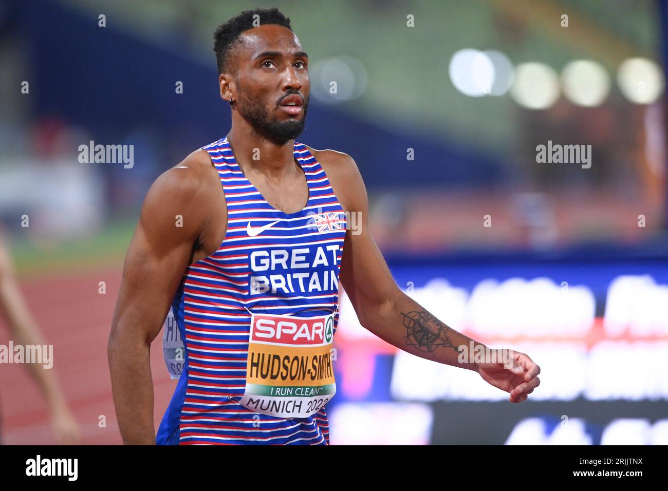 Matthew Hudson-Smith (Great Britain, Gold Medal). 400m. final, European ...