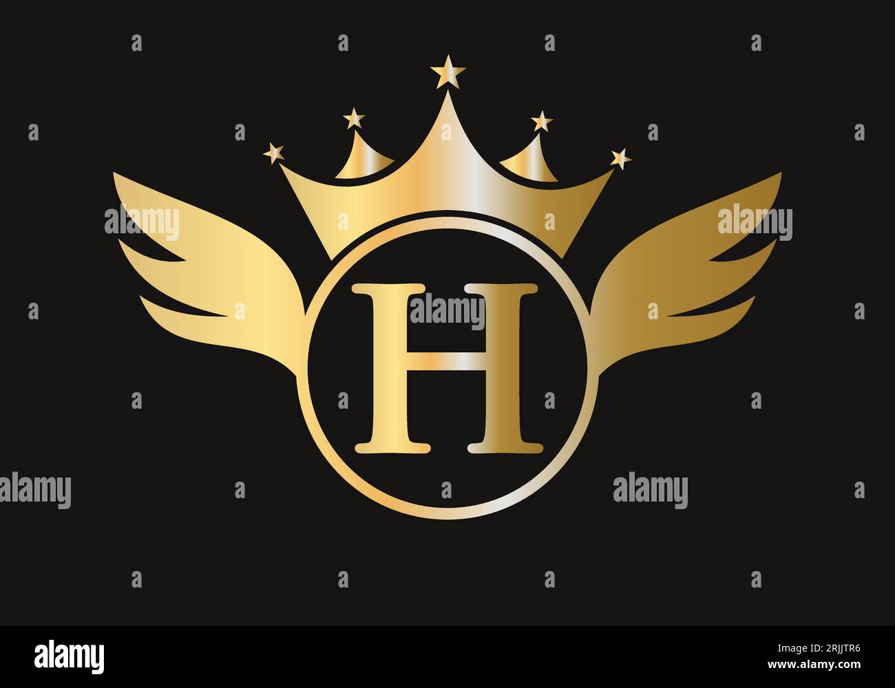 H With Crown Logo Double H Crown Logo