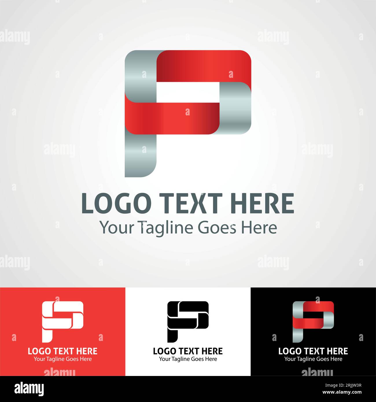 Modern elegant professional hi-tech trendy initial icon logo based on ...