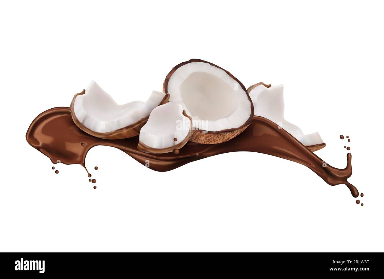 Cacao coco Stock Vector Images - Alamy