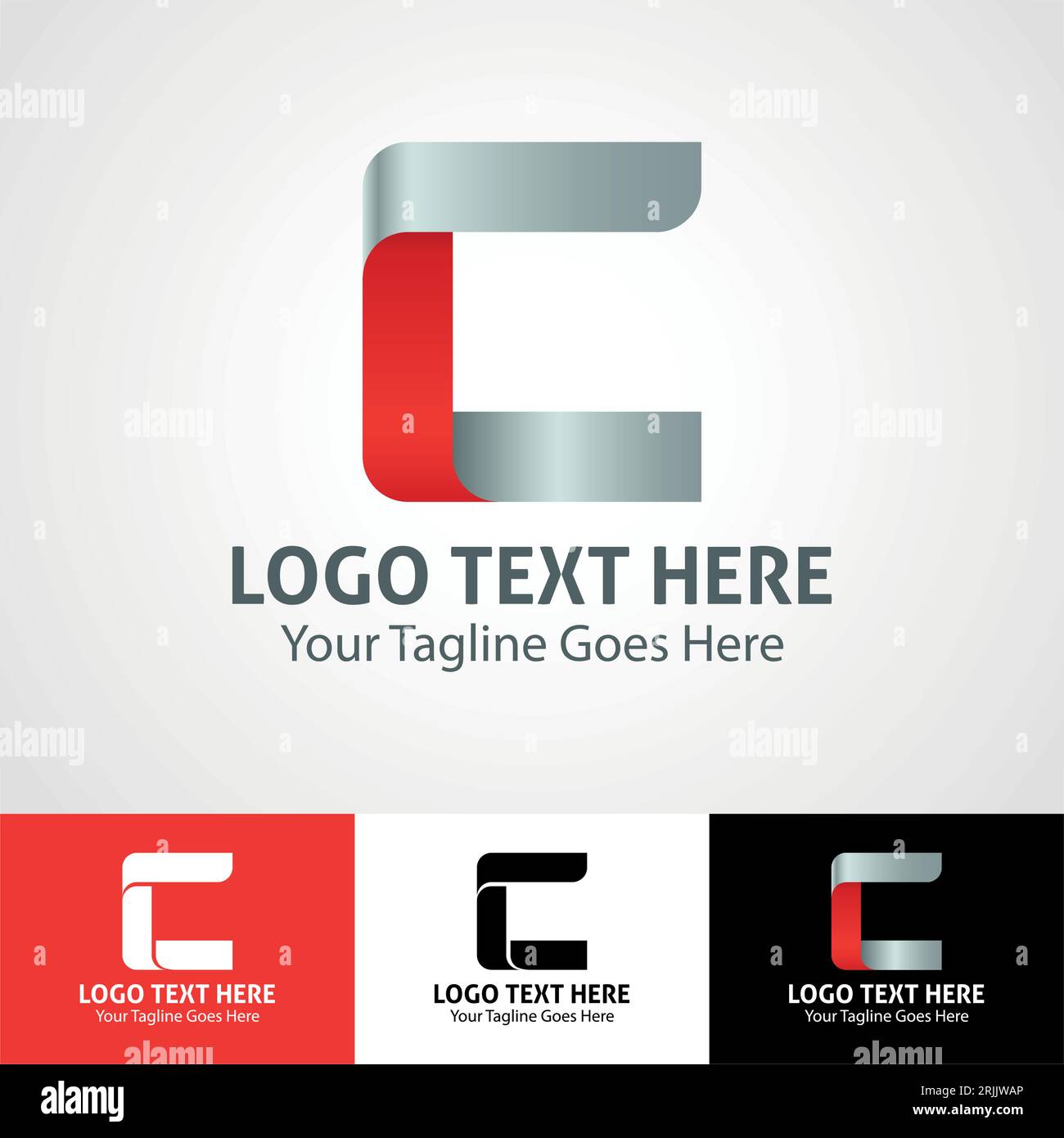 Modern elegant professional hi-tech trendy initial icon logo based on ...