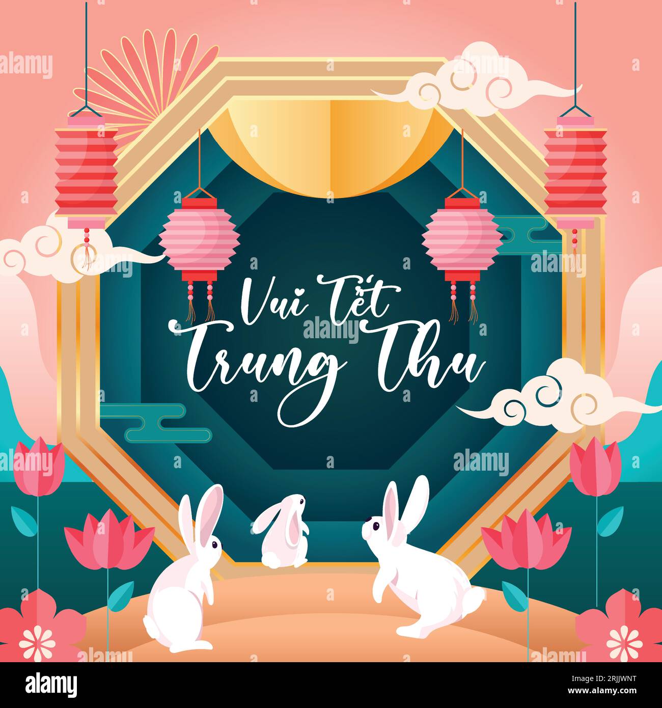 Happy mid autumn festival hi-res stock photography and images - Alamy