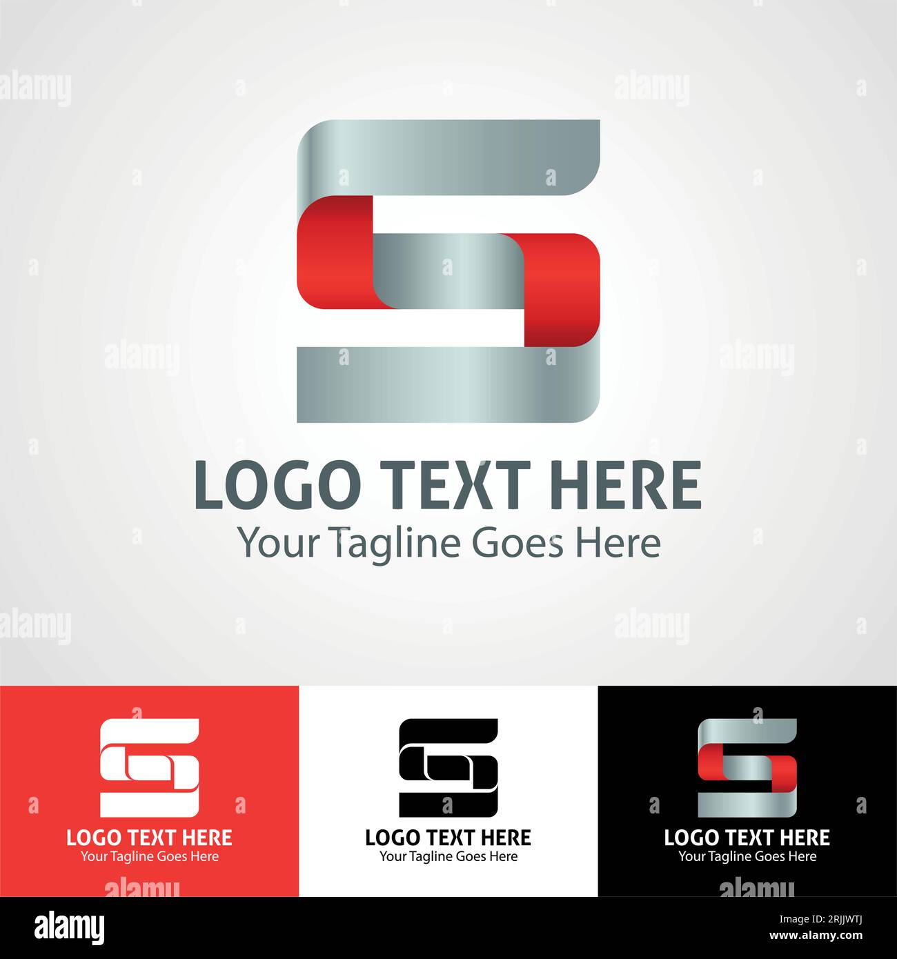 Modern elegant professional hi-tech trendy initial icon logo based on ...