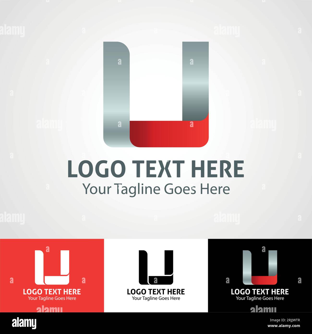 Modern elegant professional hi-tech trendy initial icon logo based on ...