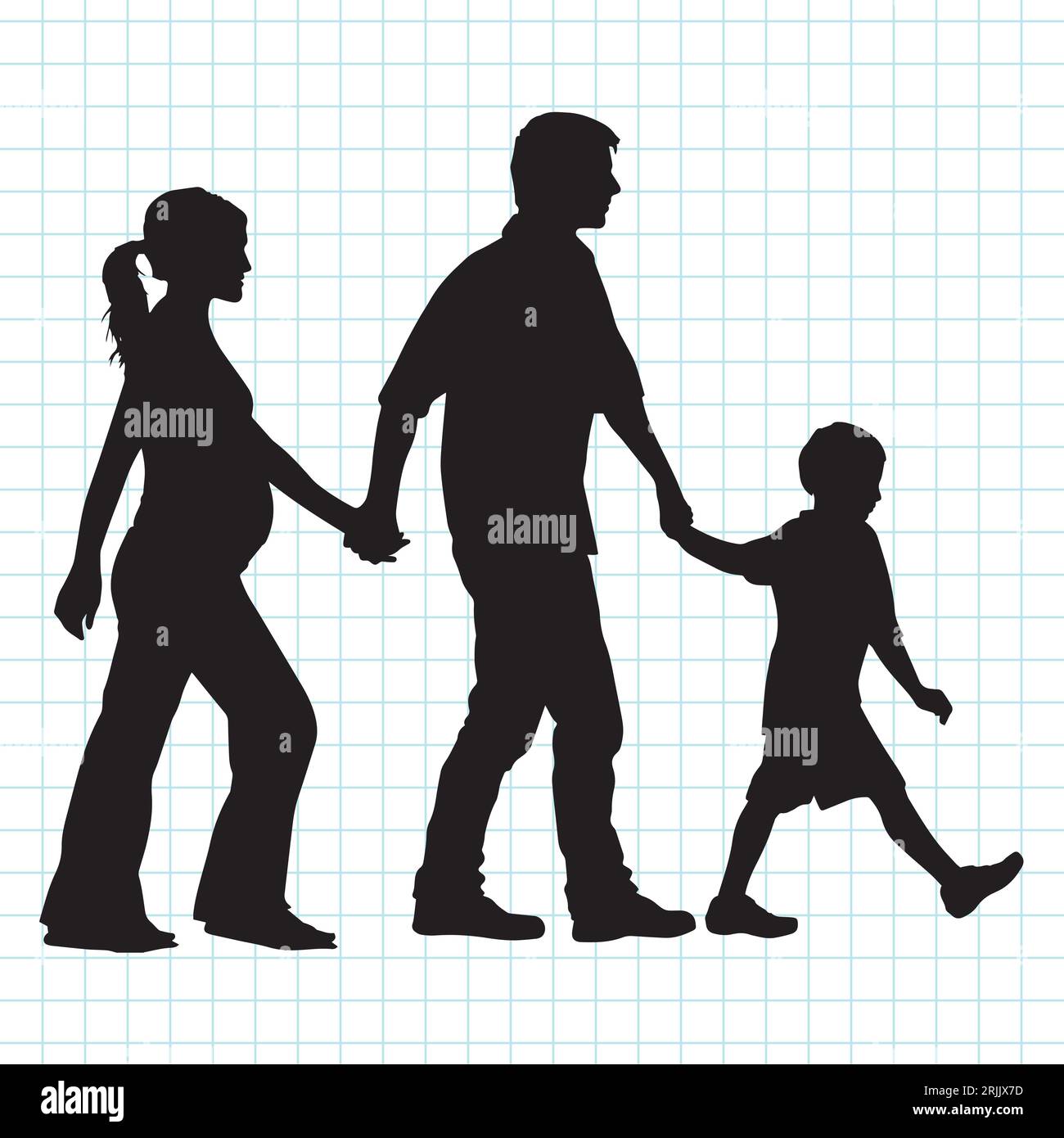 Person handshake silhouette vector vectors hi-res stock photography and ...