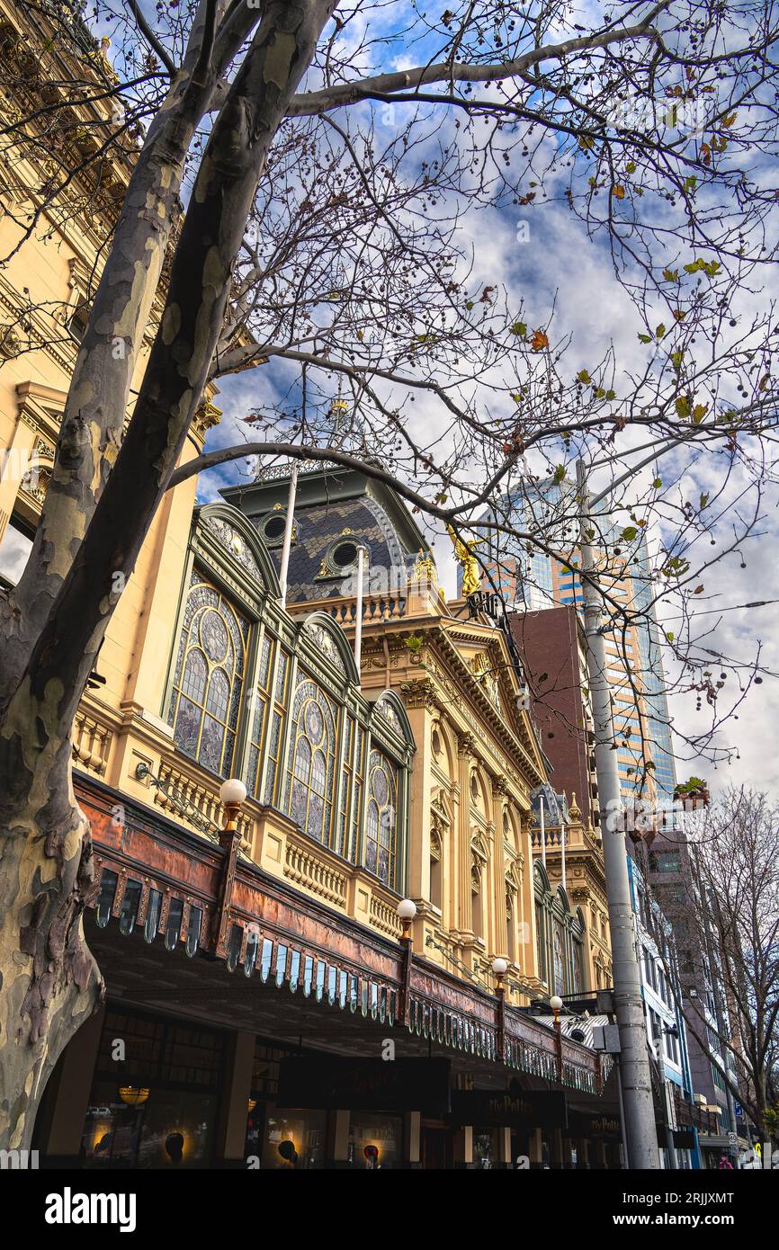 Historical melbourne landmarks hi-res stock photography and images - Alamy