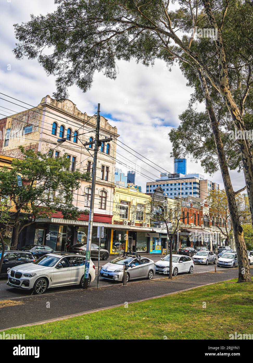 Melbourne, Australia - Fitzroy district Stock Photo - Alamy