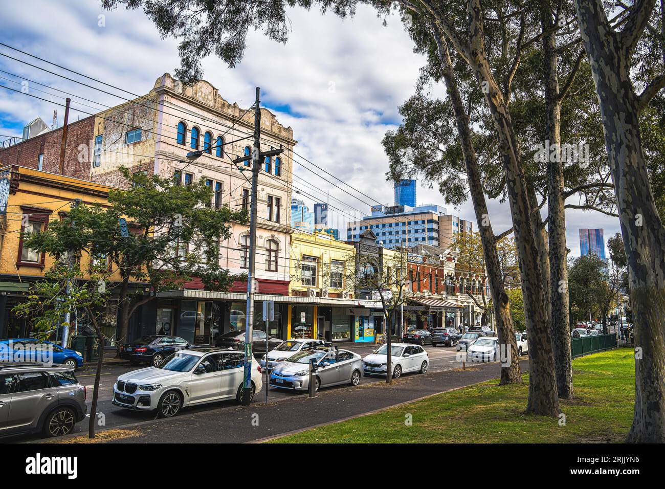 Fitzroy melbourne street style hi-res stock photography and images - Alamy