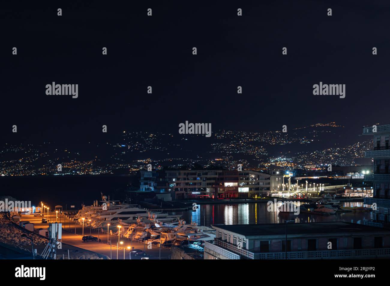 Beirut at night hi-res stock photography and images - Alamy