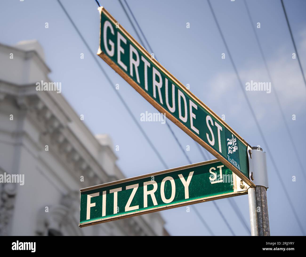 Melbourne, Australia - Fitzroy district Stock Photo - Alamy