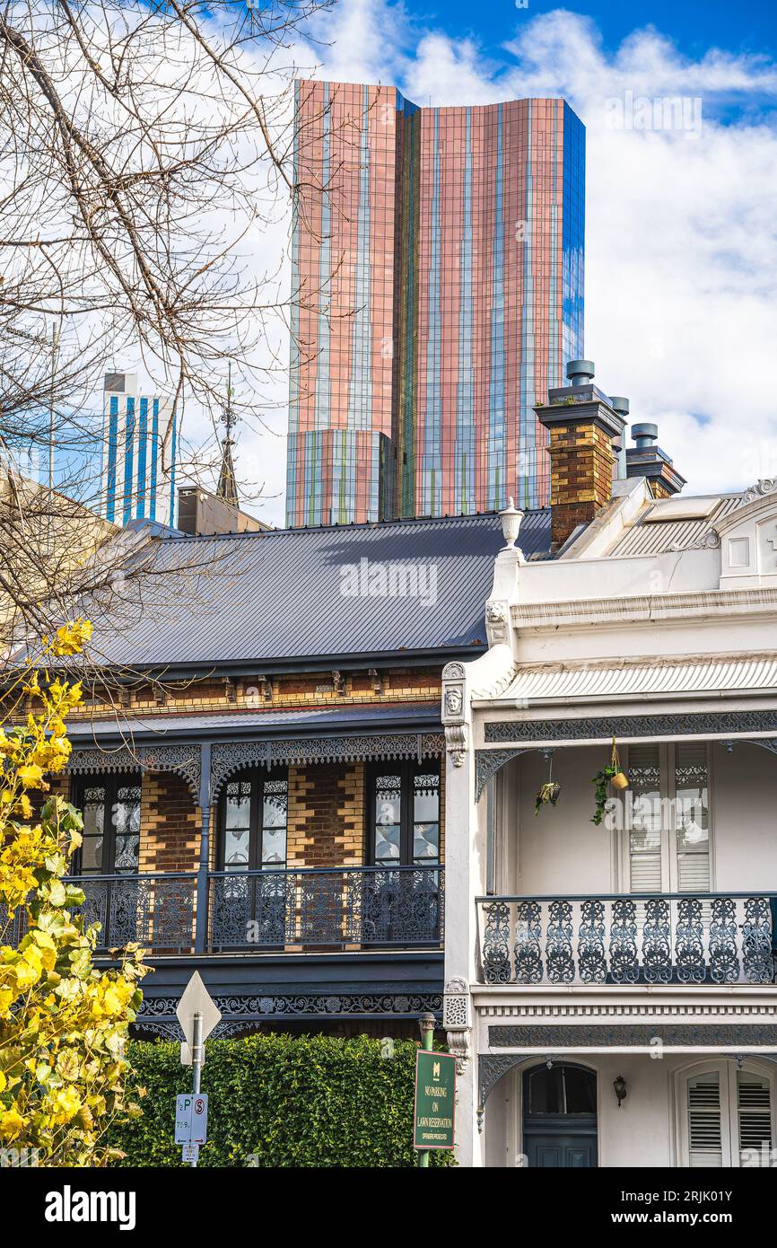 Melbourne, Australia - Fitzroy district Stock Photo - Alamy