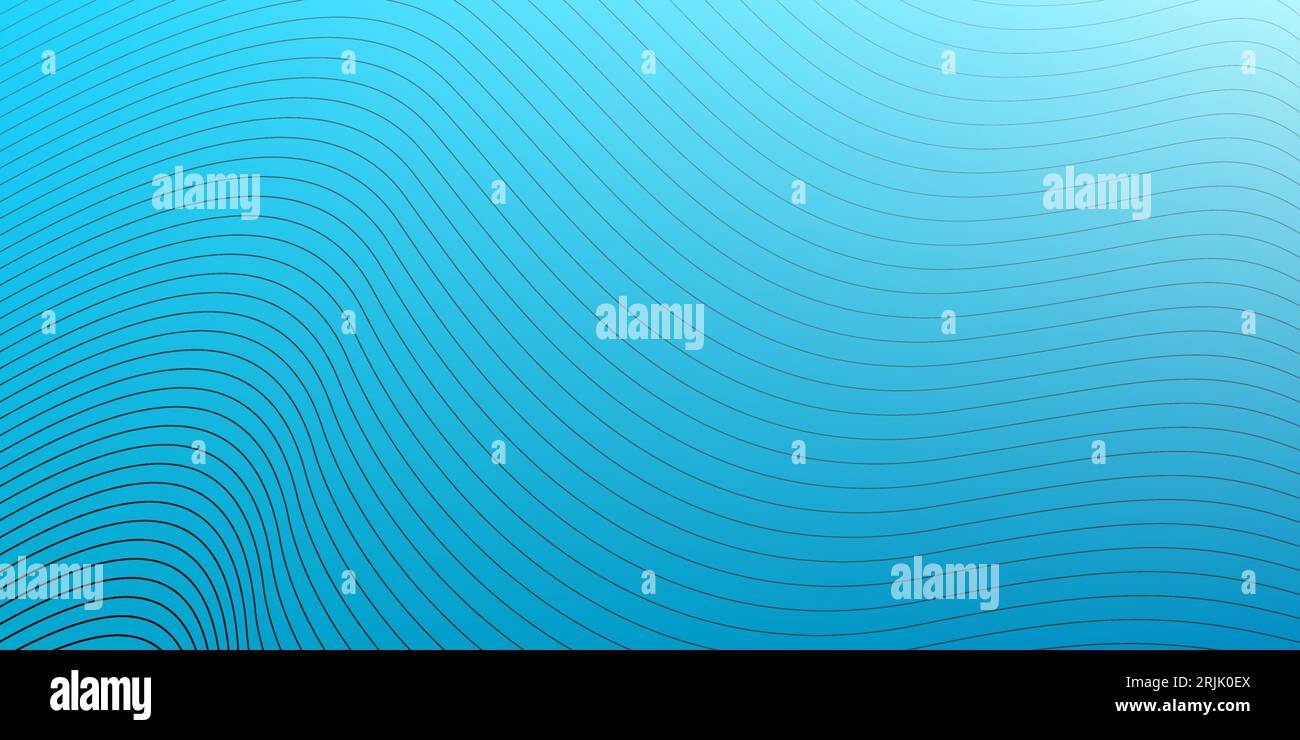 bright blue background with stripes wave pattern. eps 10 vector Stock ...