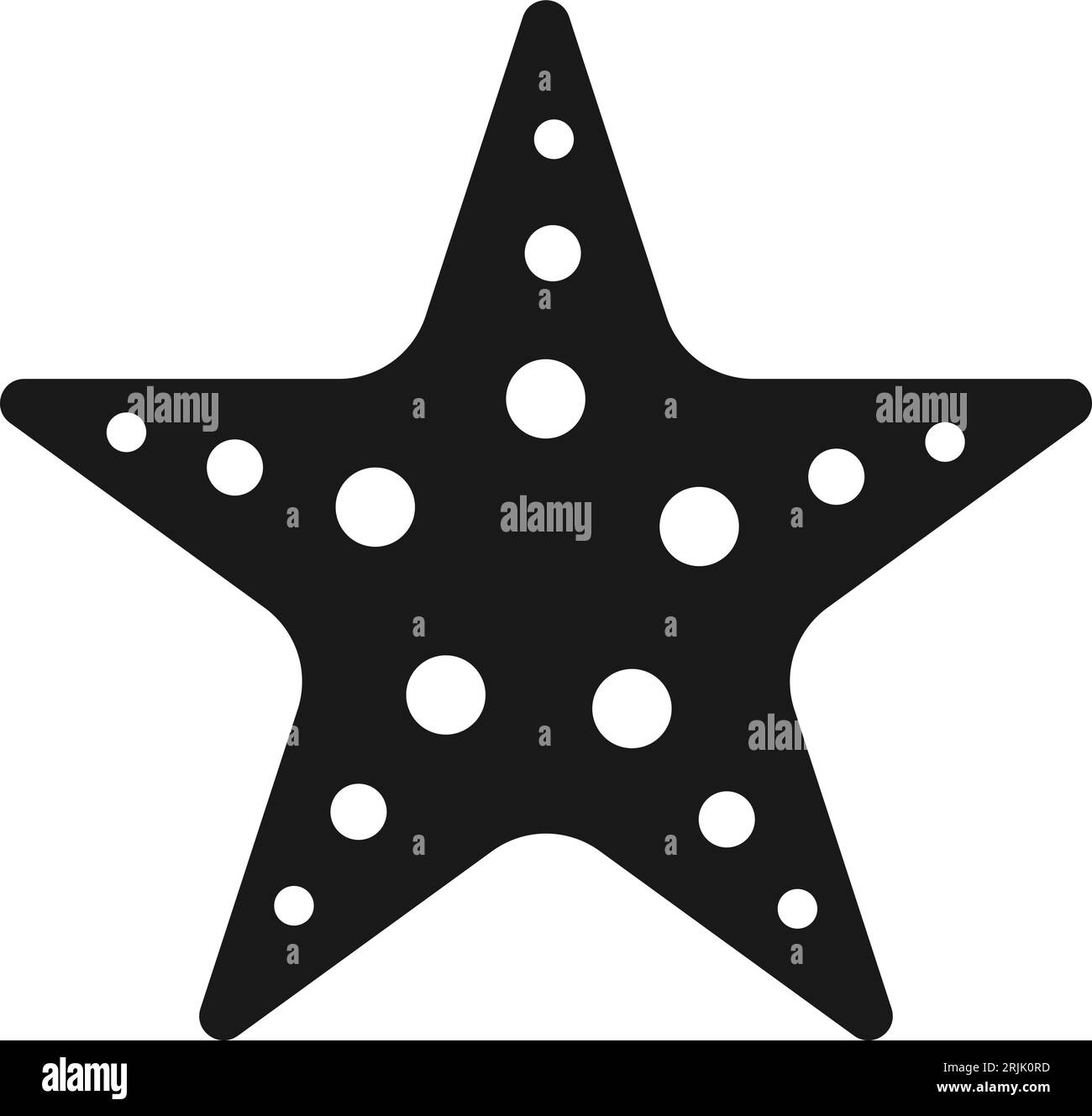 Star fish icon vector illustration symbol design Stock Vector Image ...