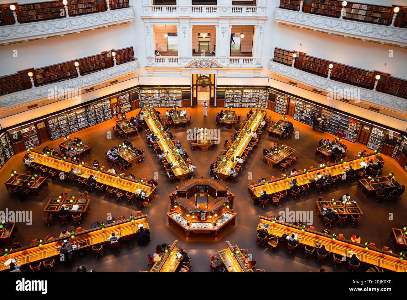 Melbourne Victoria Library, Australia Stock Photo - Alamy