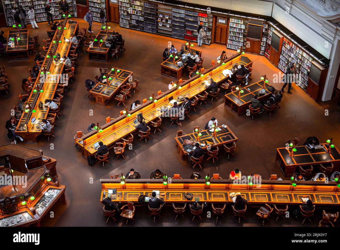 Melbourne Victoria Library, Australia Stock Photo - Alamy