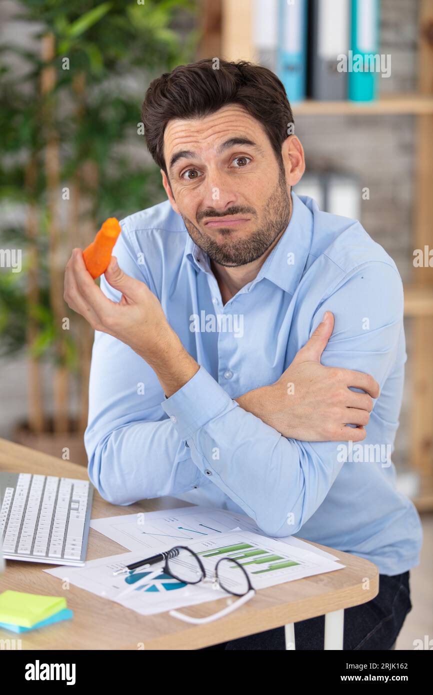 Unimpressed businessman hi-res stock photography and images - Alamy