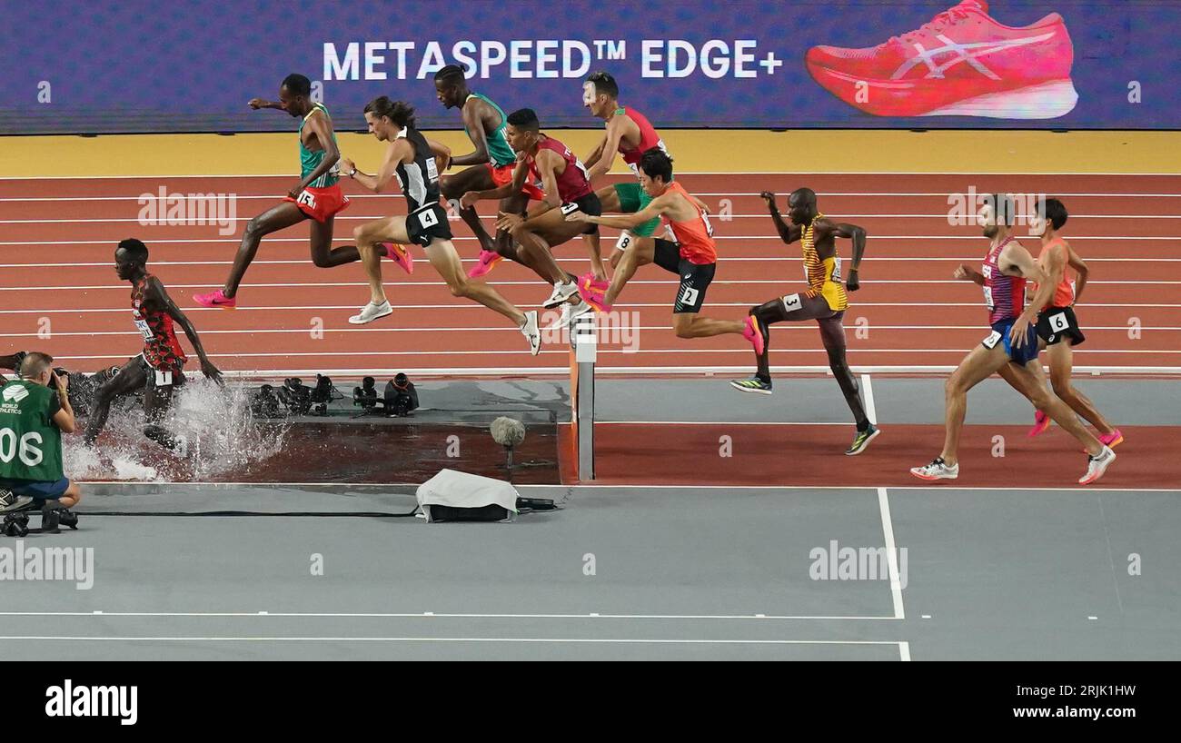 Budapest, Hungary. 22nd Aug, 2023. Athletics: World Championship, 3000 ...