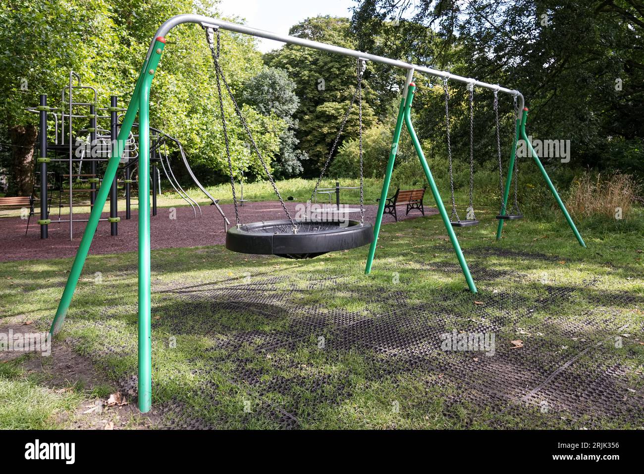 Bowring Park Knowsley. New children’s playground Stock Photo - Alamy