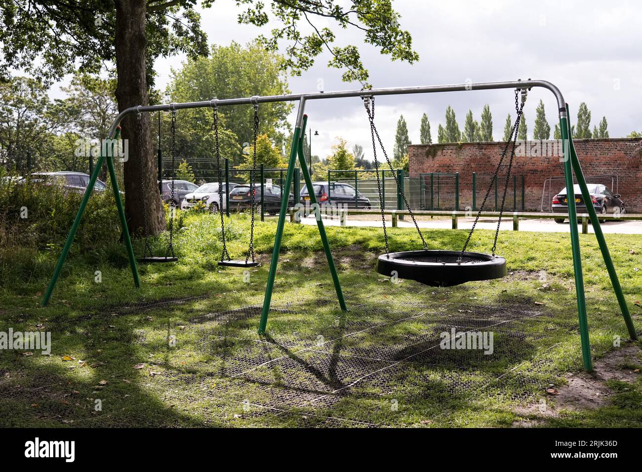 Bowring Park Knowsley. New children’s playground Stock Photo - Alamy